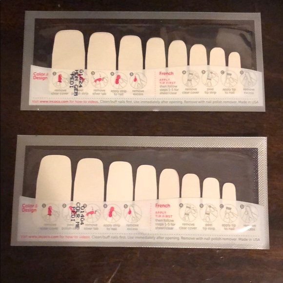 Incoco | Makeup | 2 Sets Brand New Nail Stripswraps Incoco | Poshmark